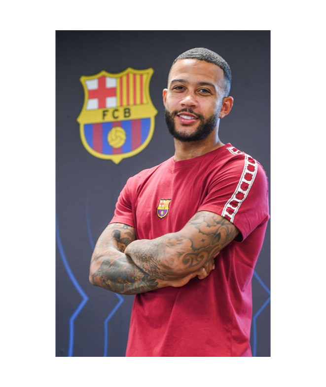 T-shirt F.C.Barcelona Badge Grana Barça