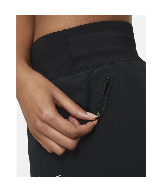 Pantalons running Nike Femme de Eclipse Black