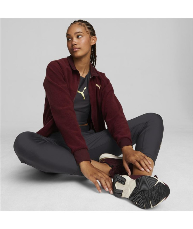 Camiseta de fitness Puma Fit Eversculpt Fitted Tank negro Mujer