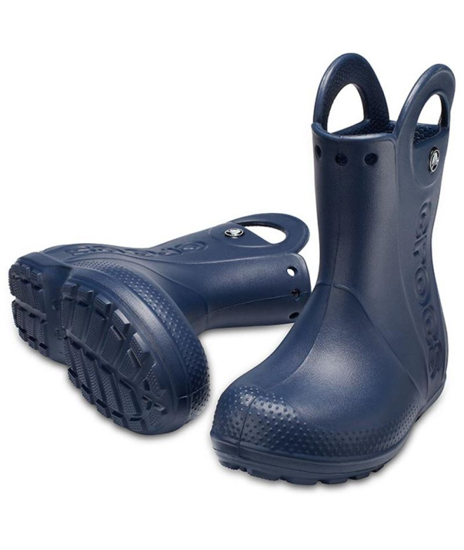 Botas de agua Crocs Handle It Rain Boot Infantil azul