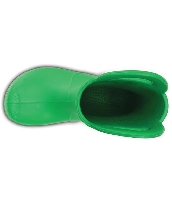 Botas de agua Crocs Handle It Rain Boot Verde Infantil | Atmósfera Sport