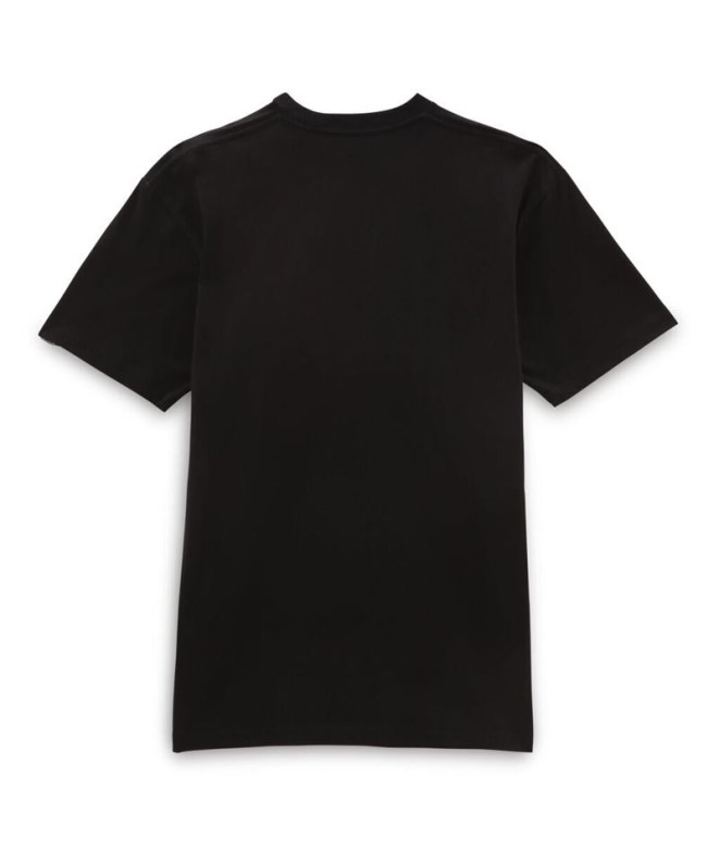 Camiseta Vans Mini-Script B Negro Hombre | Atmósfera Sport