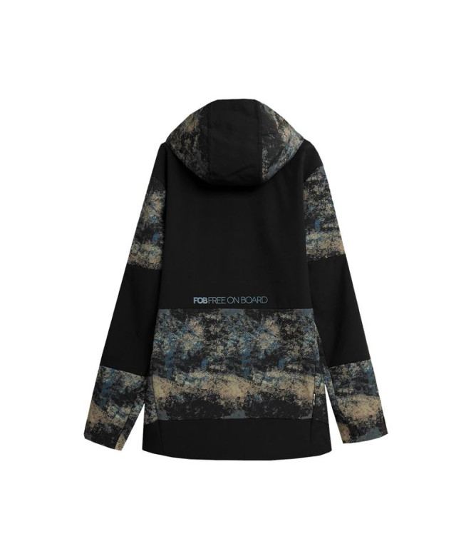 Softshell 4F Membrana M Black | Atmósfera Sport