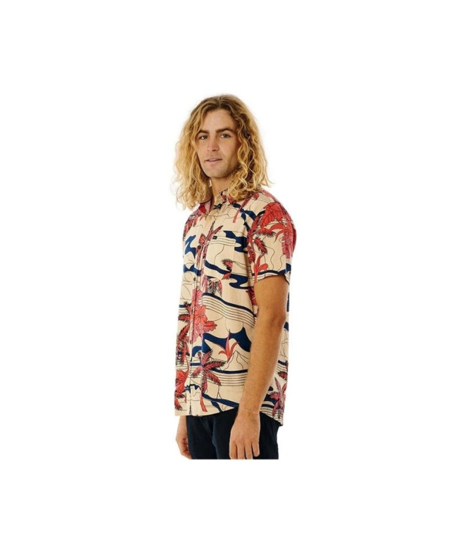 Camisa Rip Curl Barrel Killa Bone Hombre | Atmósfera Sport