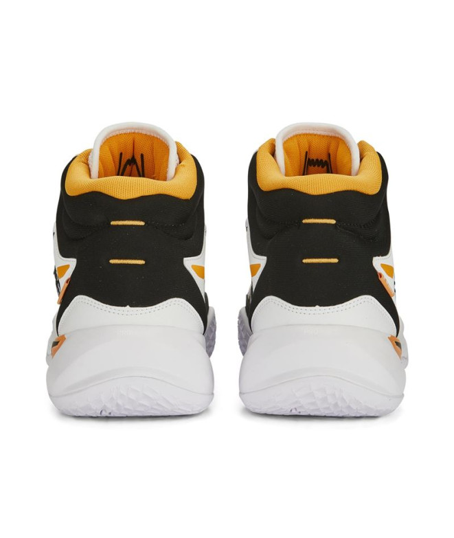 Zapatillas de Baloncesto Puma Playmaker Pro Mid Bl Blanco | Atmósfera Sport
