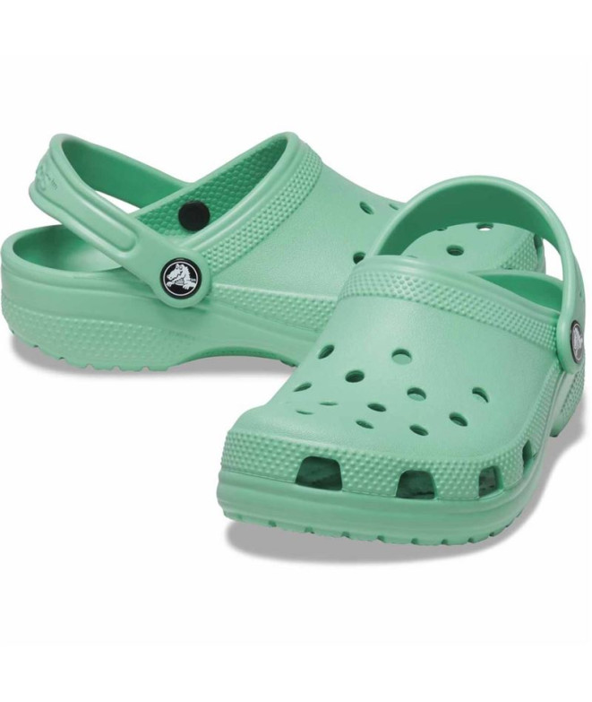Zuecos Crocs Classic Clog Jade Stone Infantil
