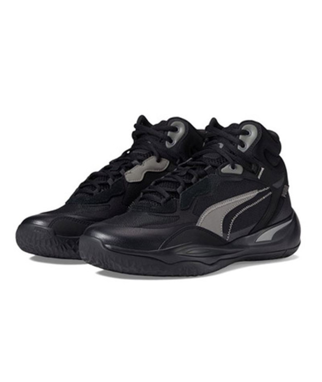 Zapatillas De Baloncesto Puma Playmaker Pro Mid Black | Atmósfera Sport