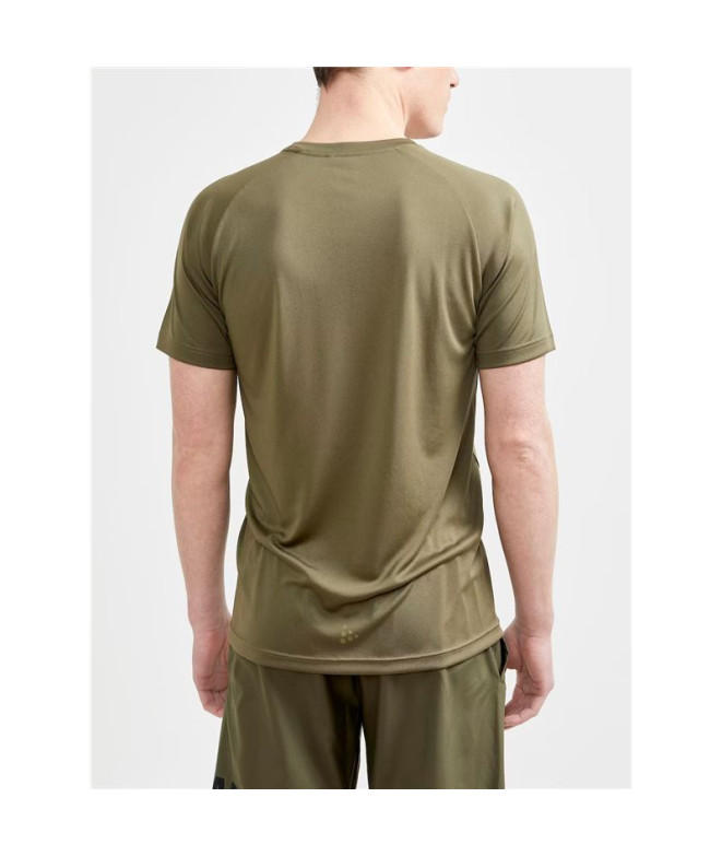 Camiseta de Running Craft Core Essence Logo Hombre Rift | Atmósfera Sport