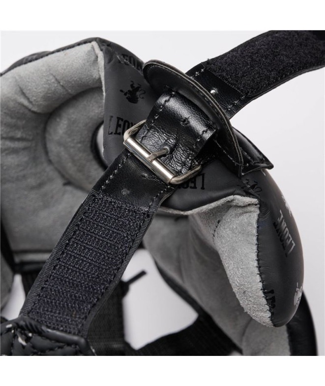 Casque Boxes de Leone Protector With Pomulo Dna Black