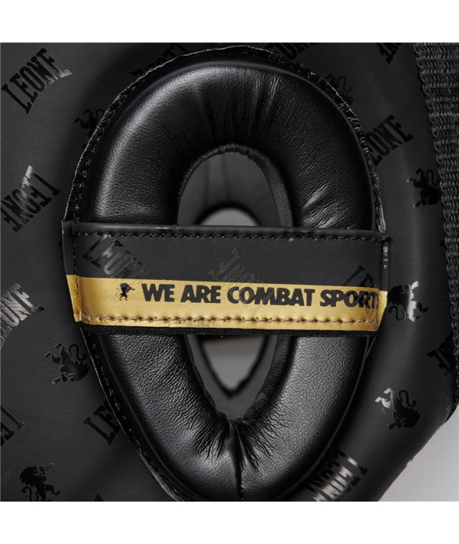 Casque Boxes de Leone Protector With Pomulo Dna Black