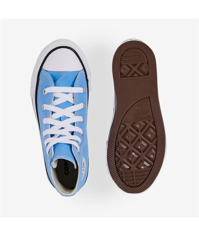 Chaussures Converse Chuck Taylor All Star EVA Lift Hi Light Bleu Fille ...