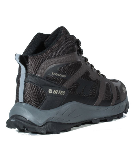 Botas de Montanha Hi-Tec Toubkal Mid Waterproof Chocolate/Black Homem ...