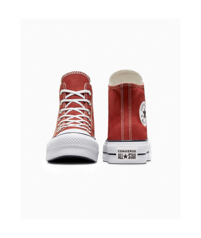 Chaussures Converse Chuck Taylor All Star Lift Hi Ritual Rouge/Blan ...
