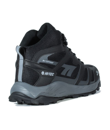 Botas de Montanha Hi-Tec Toubkal Mid Waterproof Preto/Carvão/Cinza ...