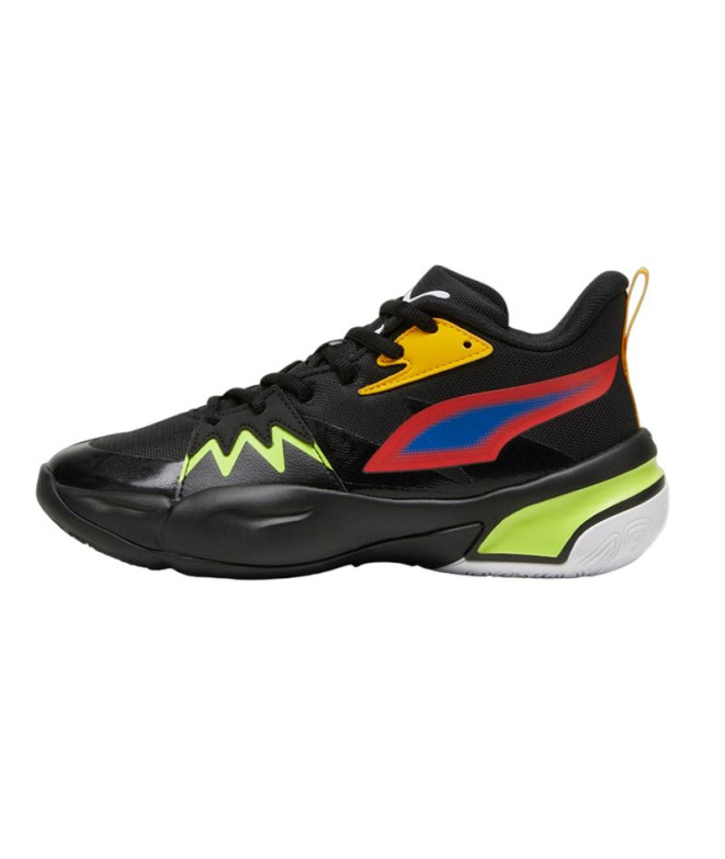 Zapatillas de Baloncesto Puma Genetics Black For All Time Infantil