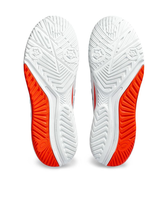 Chaussures de Tennis ASICS Gel-Resolution 9 Homme Blanc/Bleu