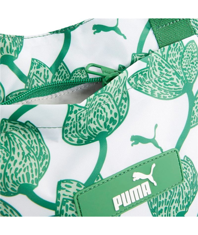 Saco de arquivo Puma Core Pop hopper Verde Mulher