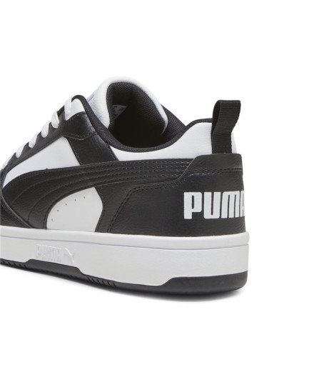 Sapatilhas Homem Puma Rebound V6 Low Preto/Branco | Atmósfera Sport
