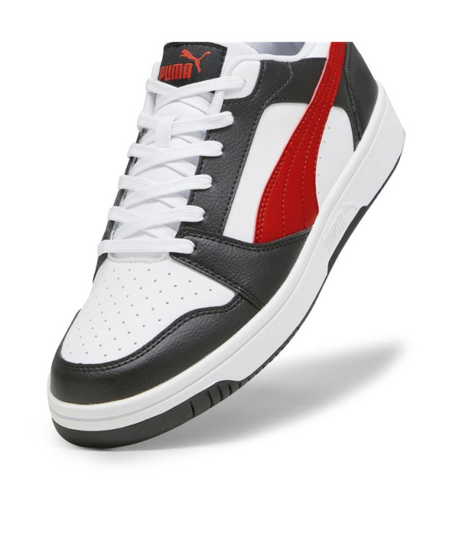 Sapatilhas Homem Puma Rebound V6 Low Preto/Branco | Atmósfera Sport