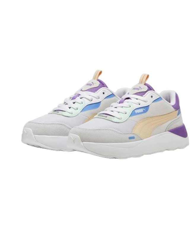 Chaussures Puma Runtamed Platform Pink Silver Femme | Atmósfera Sport