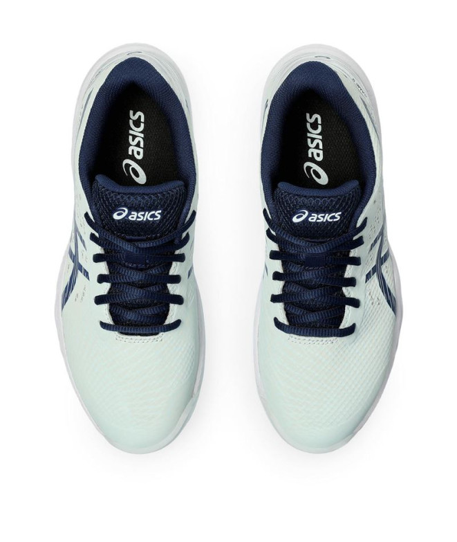 Chaussures de Tennis ASICS Gel-Game 9 Clay/Oc Femme White/Blue