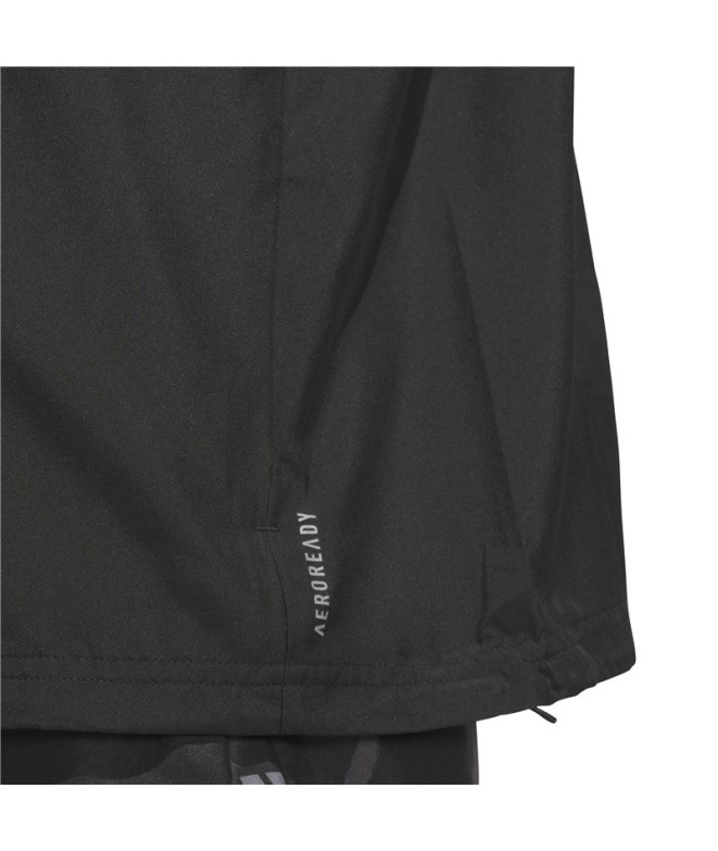 Chaqueta de Running adidas Run It Hombre Negro | Atmósfera Sport