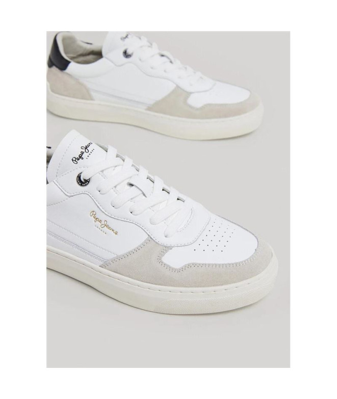 Zapatillas Pepe Jeans Camden Street Hombre Blanco