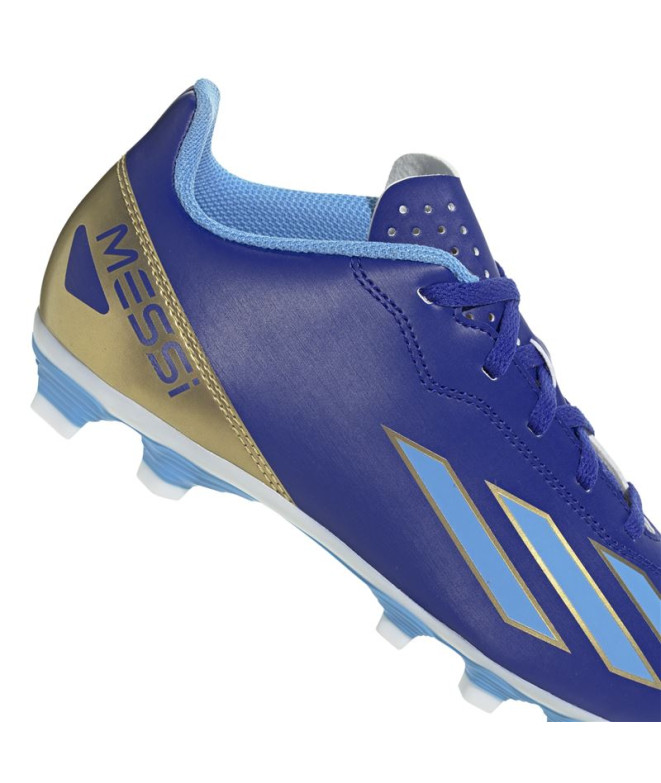 Futebol adidas X Crazyfast Club Fxg Messi Botas Infantil Azul