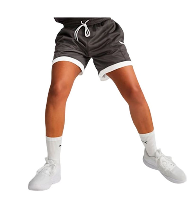 Calça Basquetebol de Puma Arc-hitect Mesh Preto Mulher | Atmósfera Sport