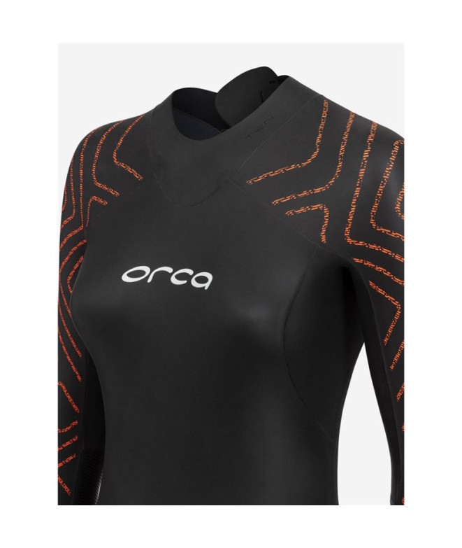 Neopreno de Aguas Abiertas Orca Vitalis TRN Negro Mujer | Atmósfera Sport