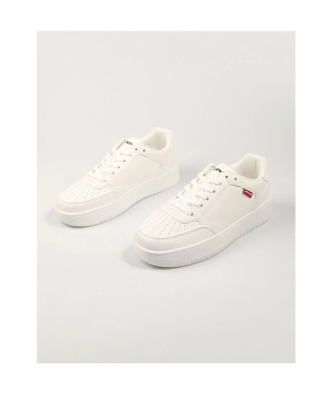 Zapatillas Levis Paige Mujer Blanco