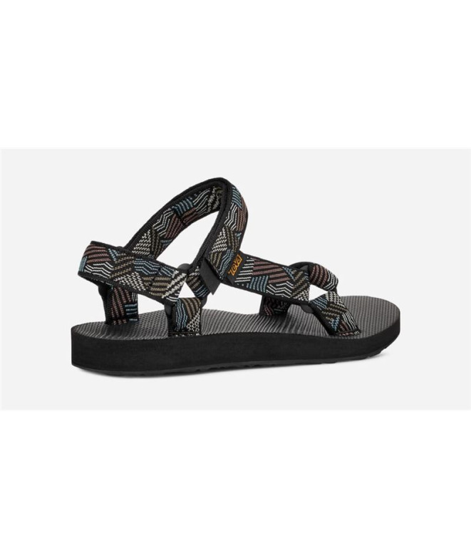 Sandalias de Montaña Teva Original Universal Mujer Bord Negro/Blanco ...