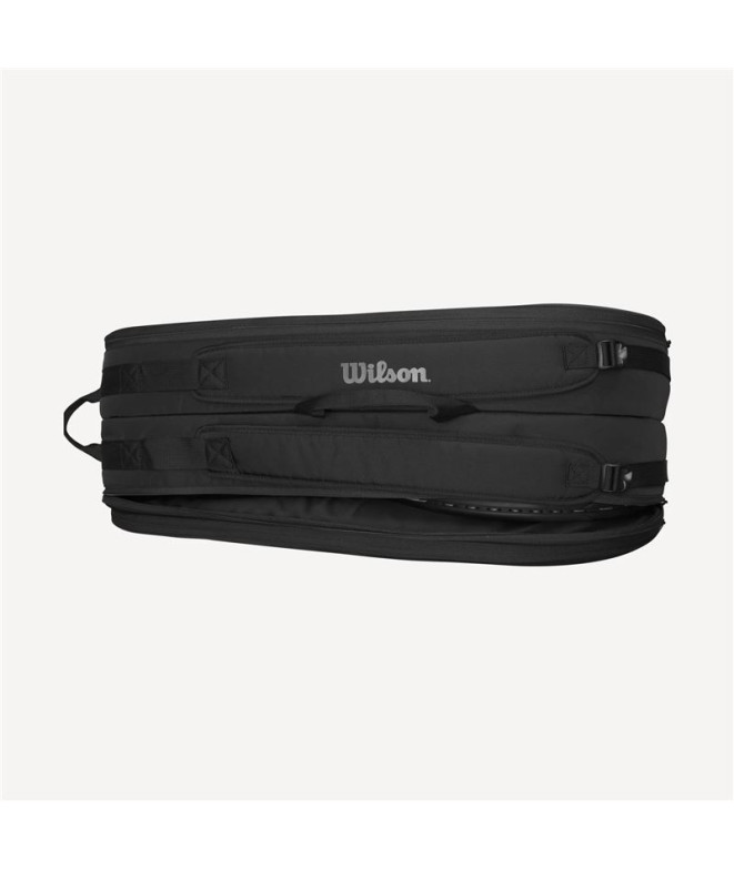 Raquetero de Tenis Wilson Noir Tour 6Pk Racket Bag Negro