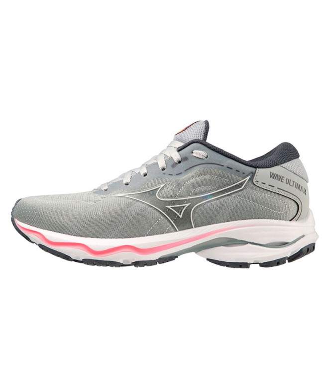 Chaussures par Running Mizuno Wave Ultima 14 Gris Femme