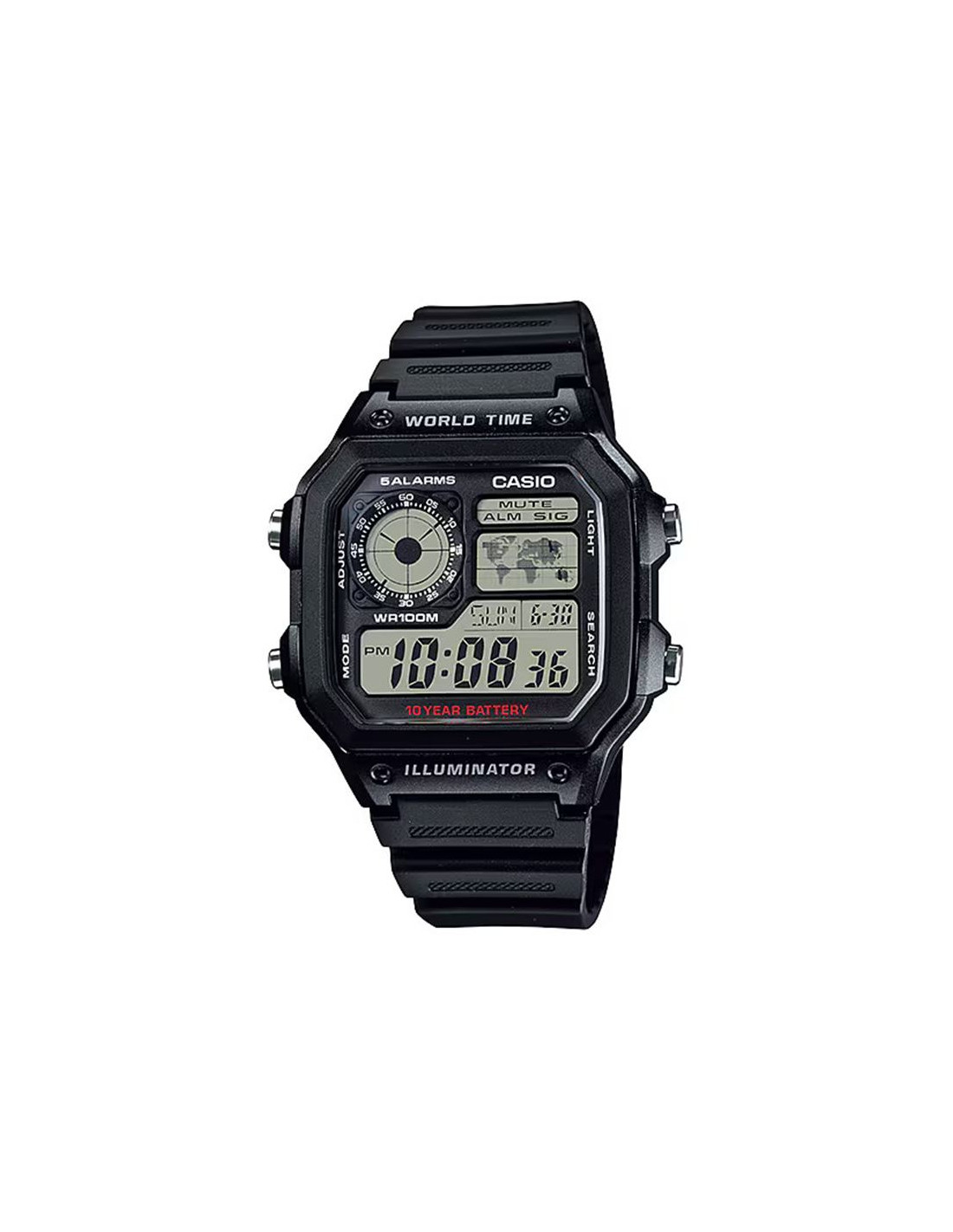 Reloj Casio Timeless Collection Hombre negro | Atmósfera Sport