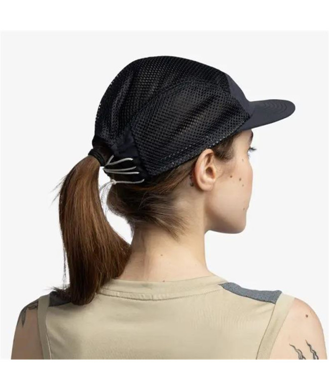 Boné Running Buff de Saret Black | Atmósfera Sport