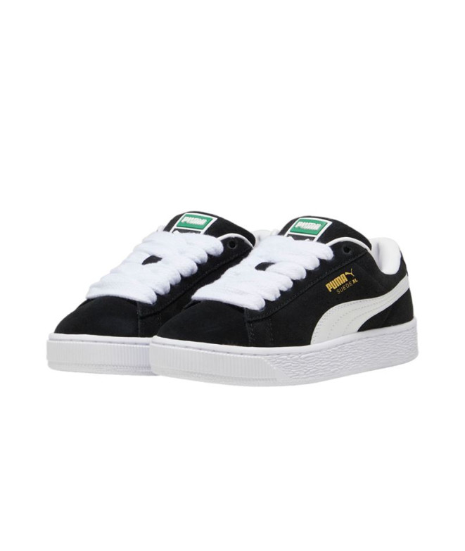 Zapatillas Puma Suede XL Negro Blanco Niño