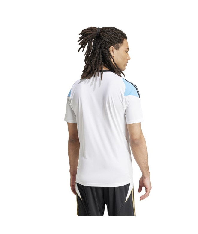 Camiseta de Fútbol adidas Messi Training Jersey Hombre Blanco ...