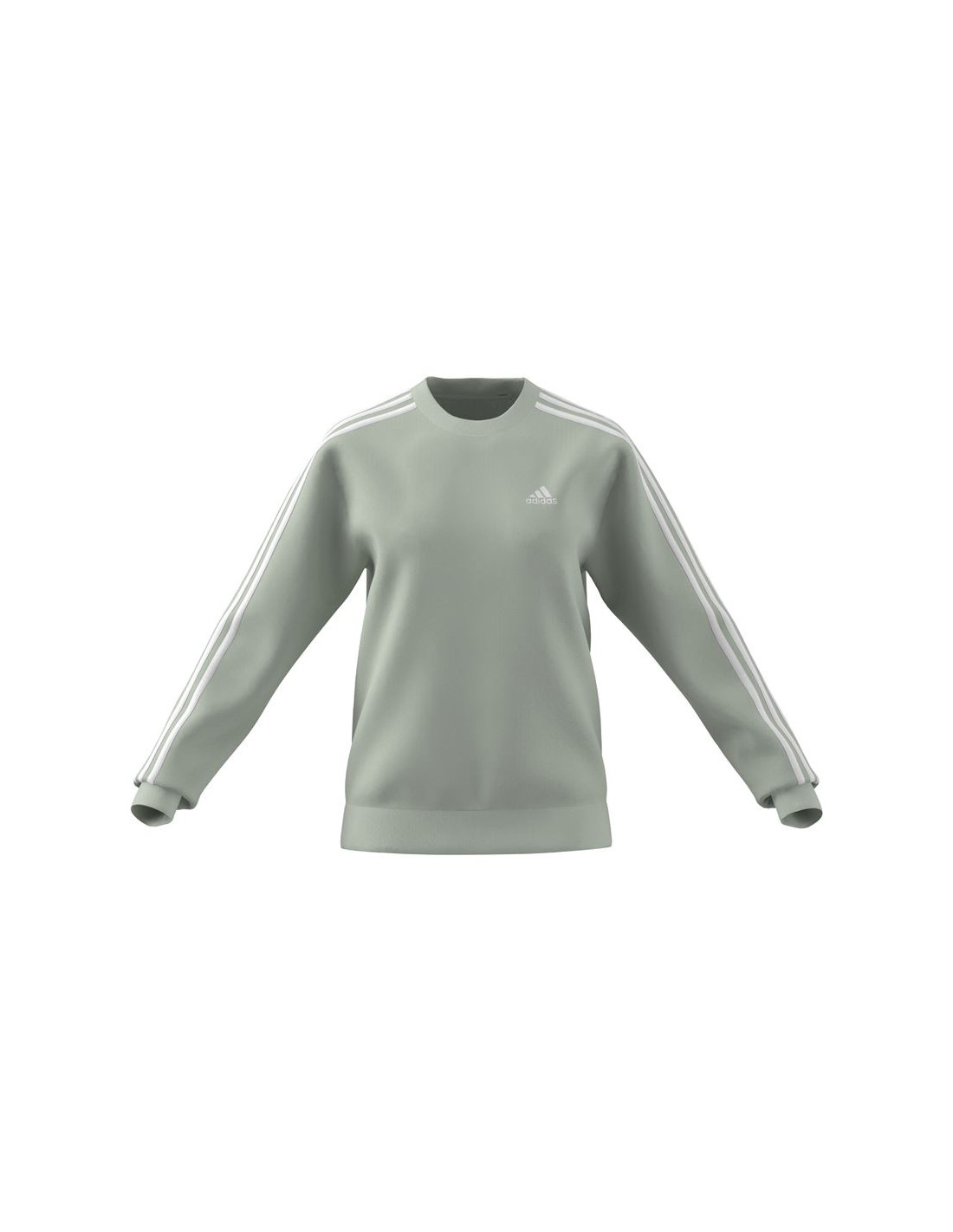 Moletom adidas Mulher Velo de 3 riscas verde Essentials | Atmósfera Sport