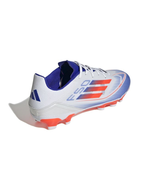 Futebol F adidas 50 League Football Boots Multi Ground Branco F50 L ...