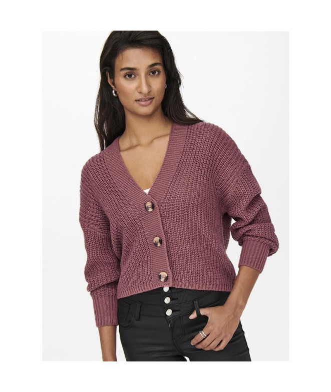 Chaqueta Only carol Nice Cardigan Nostalgia Rose Mujer | Atmósfera Sport