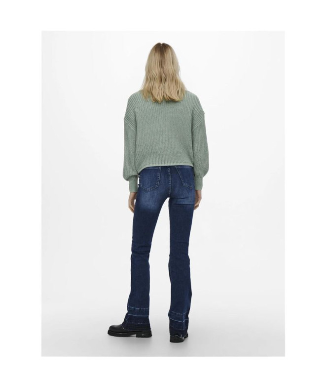 Chaqueta Only carol Nice Cardigan Chinois Green Mujer