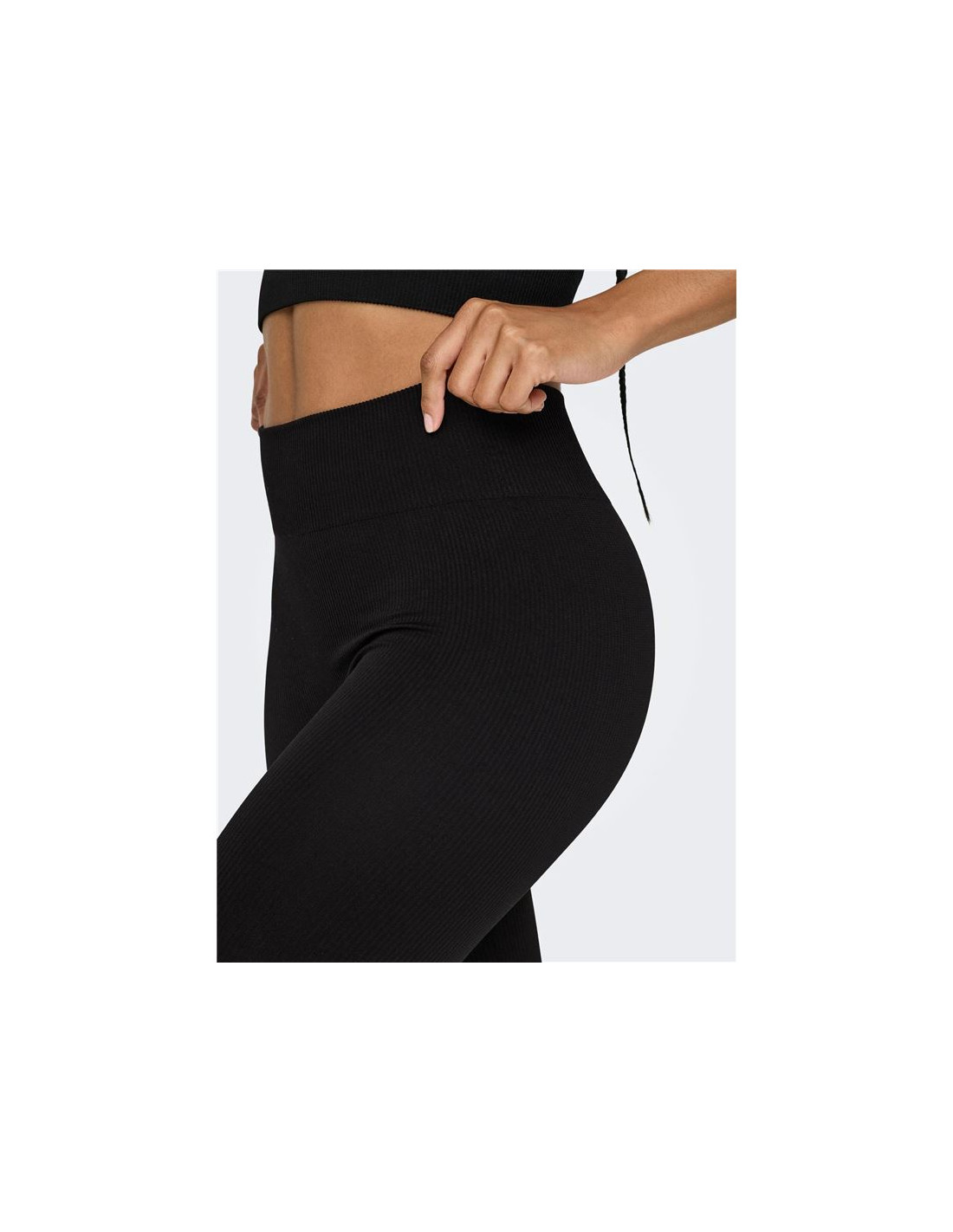 Mallas ONLY jaia Life Seam Black Mujer