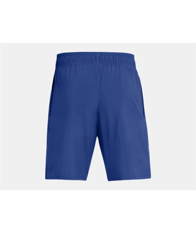 Pantalones de Fitness Under Armour Woven Wdmk Shorts Hombre Azul