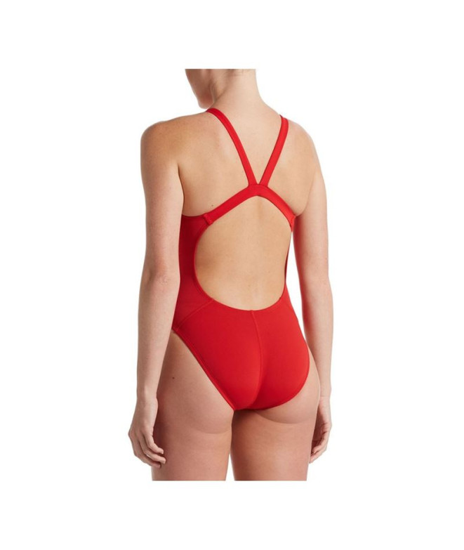Maillot de bain Natation Nike Femme de Fastback One Piece Rouge Maillot de bain Natation Nike Femme de Fastback One Piece Rouge
