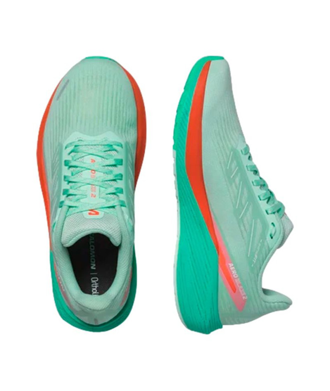 Zapatillas Salomon Aero Blaze 2Bay/Chert/Electg Bay/Cherry Tomato ...