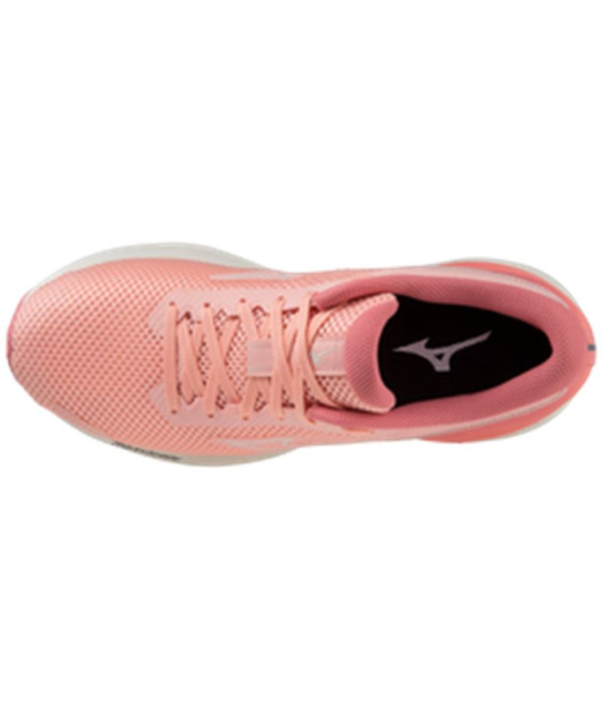 Chaussures Running Mizuno par Wave Revolt 3 Salmon Femme