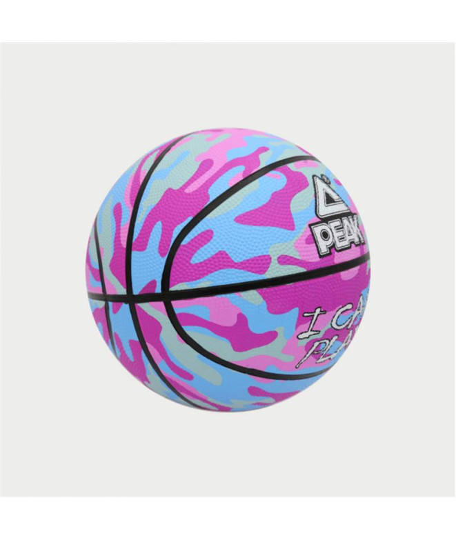 Pelota De Baloncesto Peak Camo Ball Azul/Rosa | Atmósfera Sport