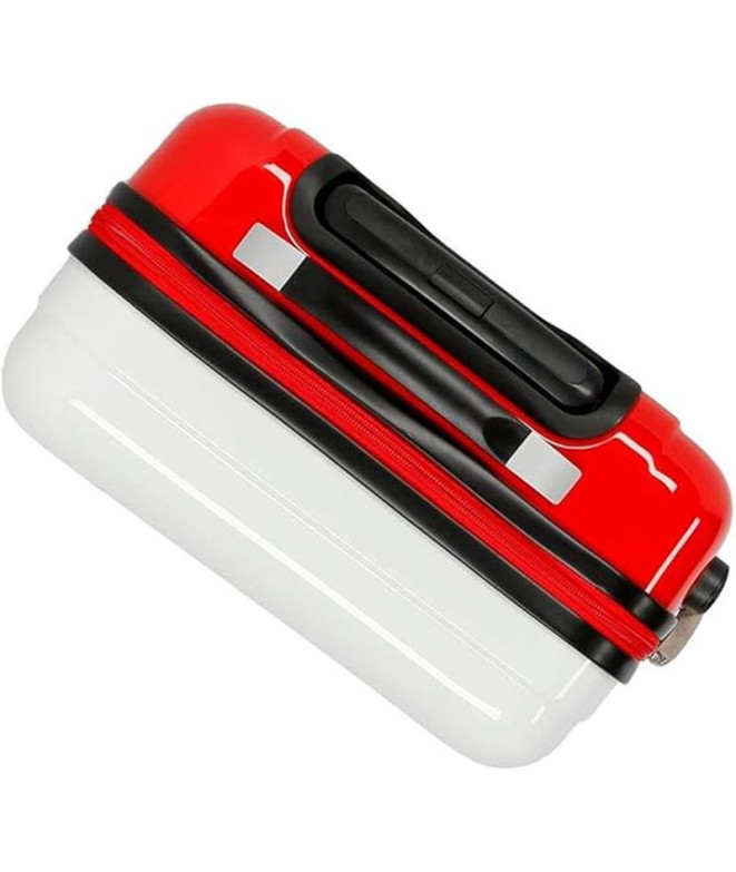 Mala Marvel Abs 55Cm.4R.Comic Marvel Branco