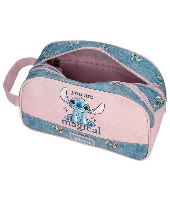 Trousse Vanity Case Disney 2C. Sttich You Are Magical Blue